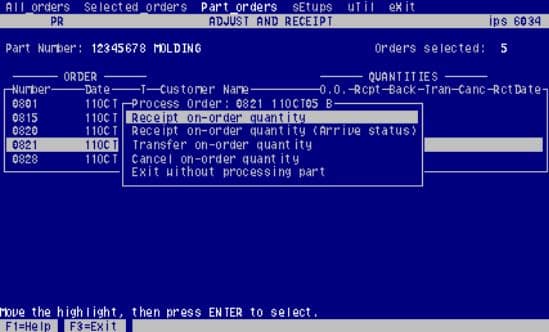 CDK Demo ScanIt Parts