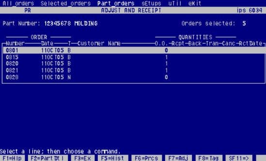 CDK Demo ScanIt Parts